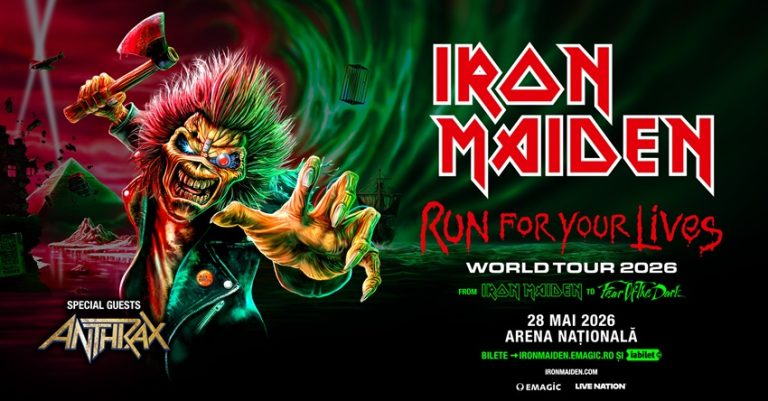 Program și regulament de acces concert IRON MAIDEN, 28 mai 2026 - Arena ...